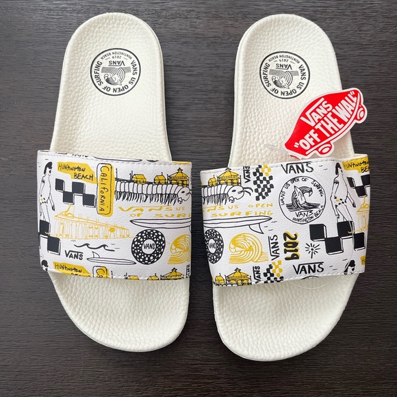 Vans | Shoes | Vans Us Open Of Surfing Slides | Poshmark